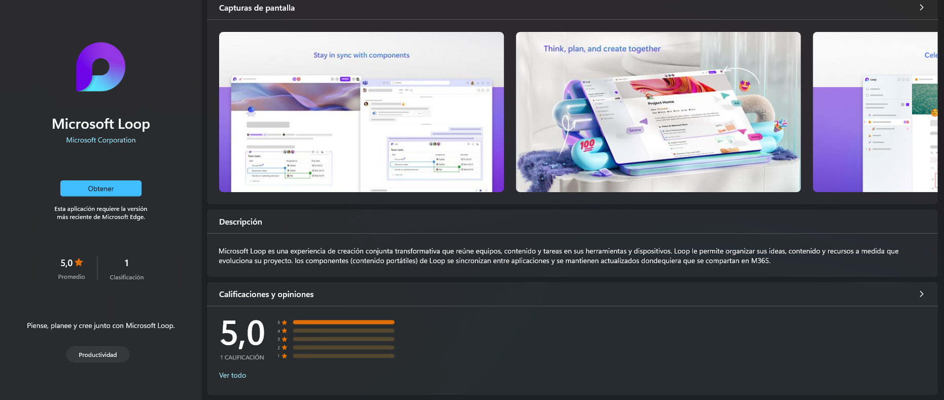 La app de Microsoft Loop ya está disponible para Windows, a través de ...